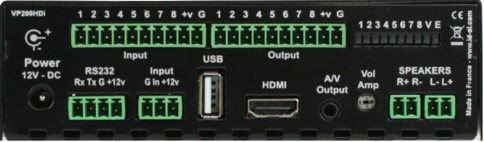 IDAL VP200HDi back – Interactive Controls